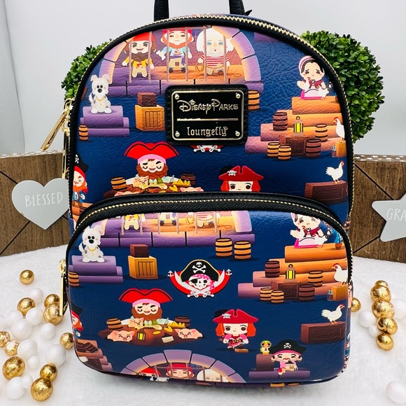 Loungefly | Bags | Lougefly Disney Parks Pirates Of The Caribbean Mini ...